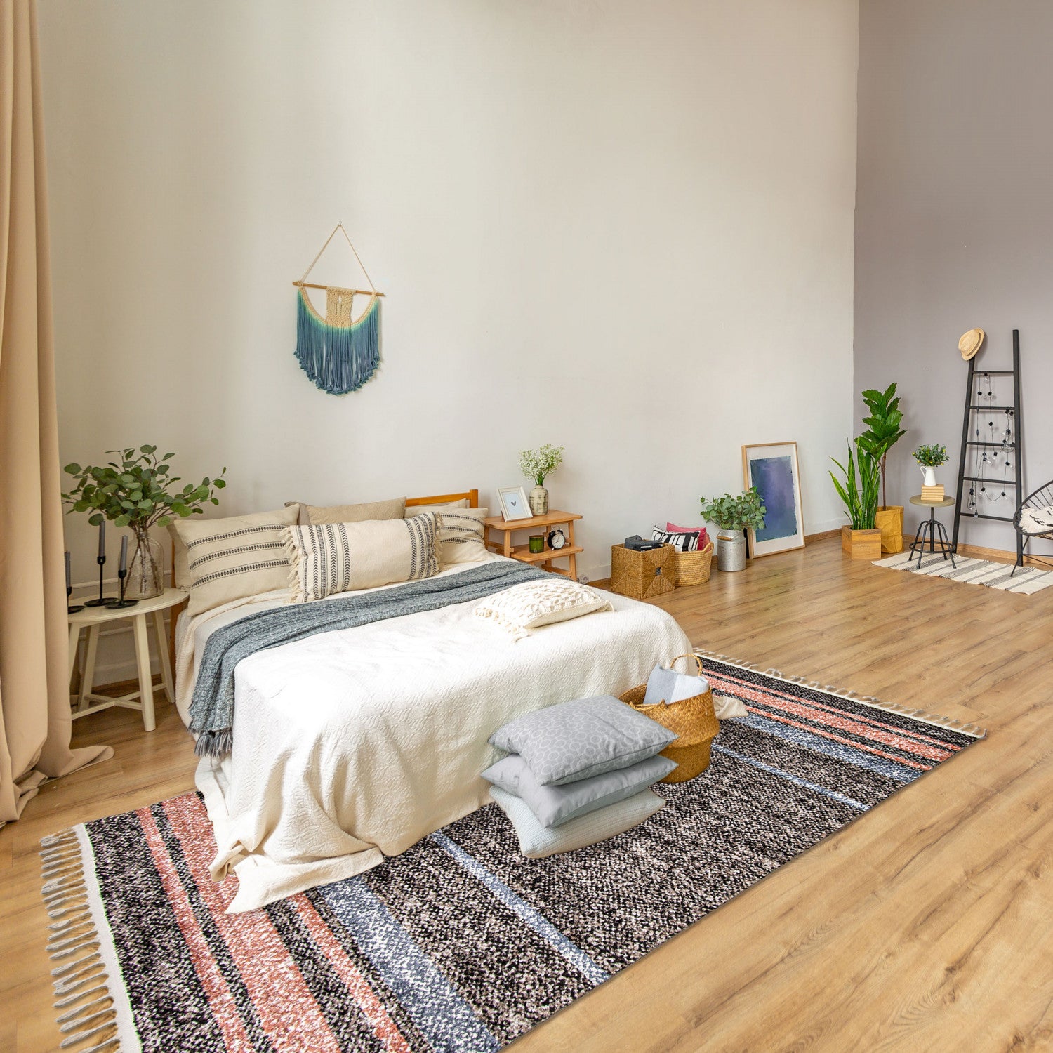 Vera Earth Taupe/Ivory Area Rug - 5'2" x 7'5" - The Brick