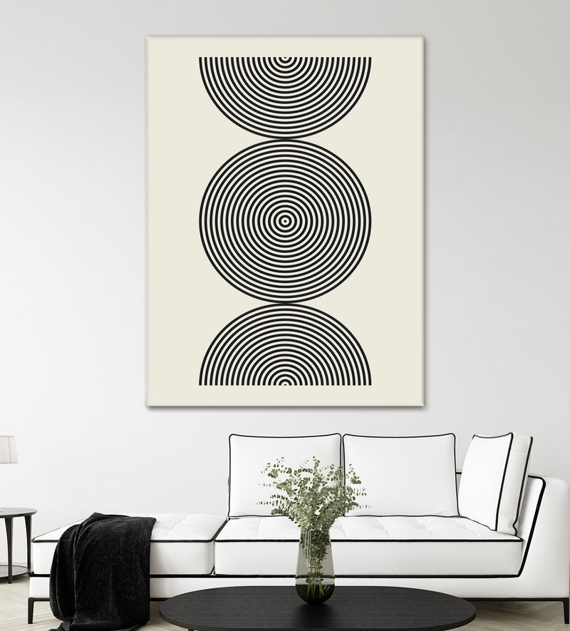 "Simplicity Ii" Giant Art 72x54 Wall Art - The Brick