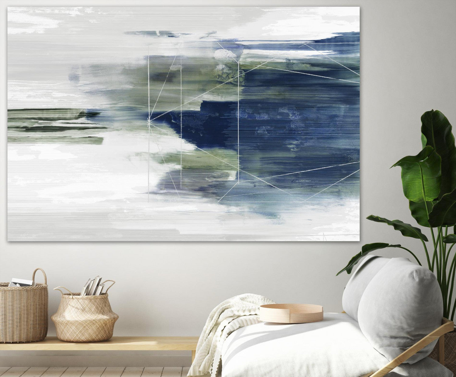 "Fading Forms" Giant Art 84x54 Wall Art | The Brick