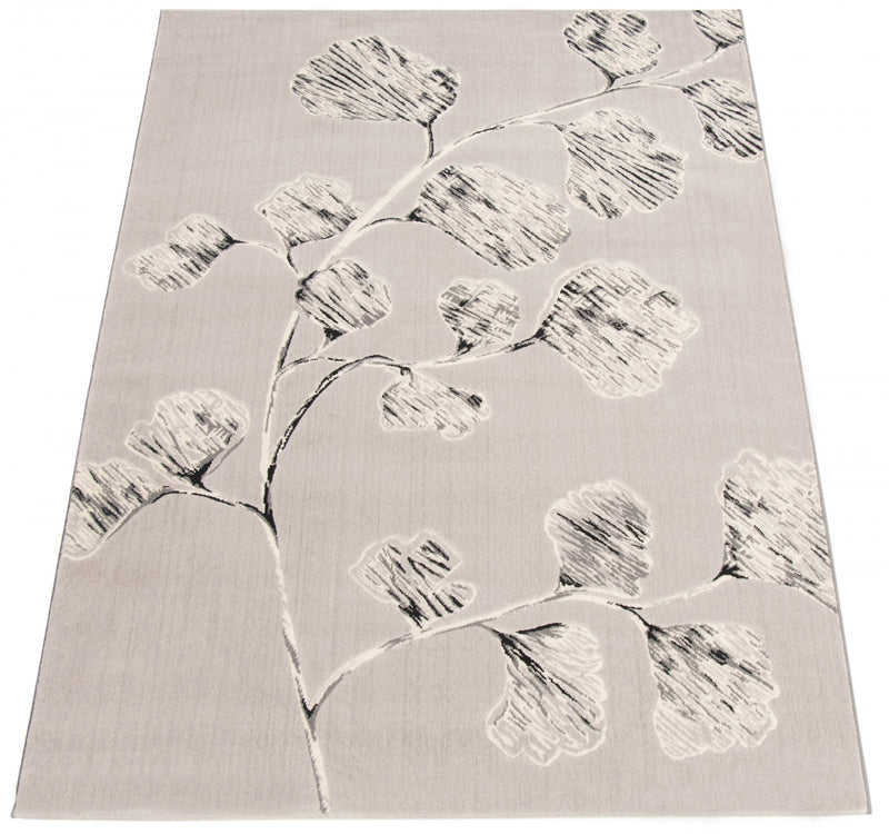 Ameeka Grey 5'3" x 7'7" Area Rug - The Brick