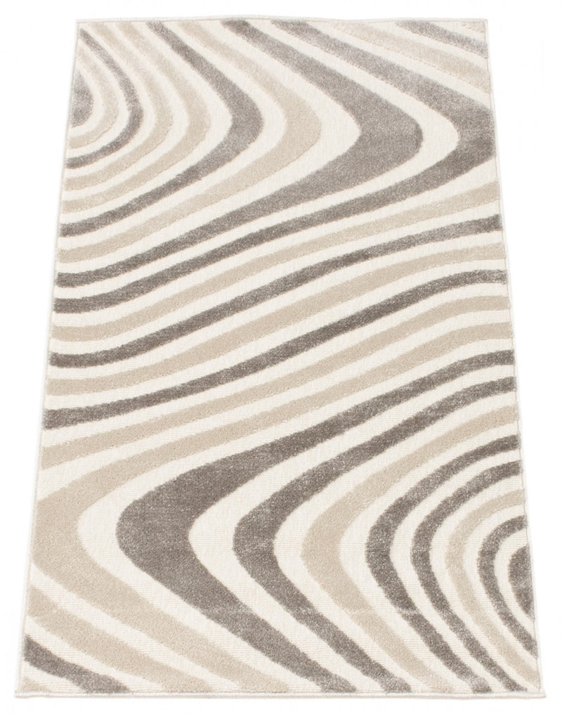 Nikkos Ivory 2'8" x 4'11" Area Rug - The Brick
