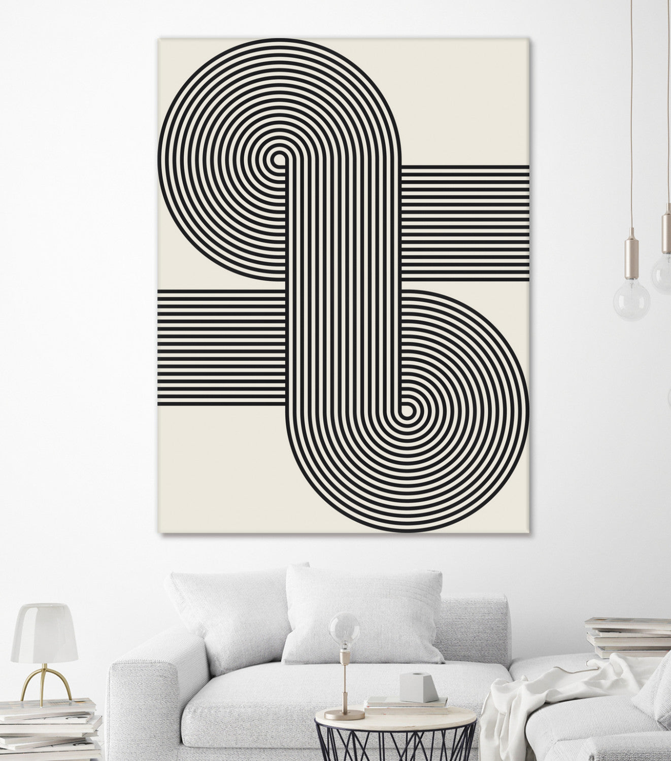 "Simplicity Xv" Giant Art 72x54 Wall Art - The Brick