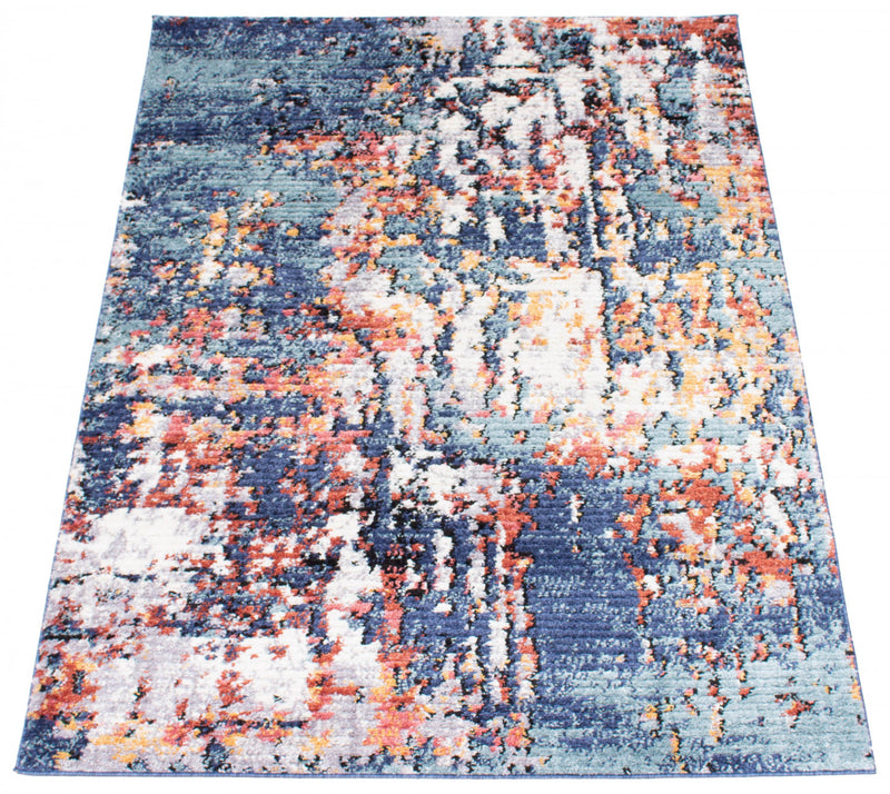 Paloma Vintage Blue Area Rug - 5'3" x 7'3" - The Brick