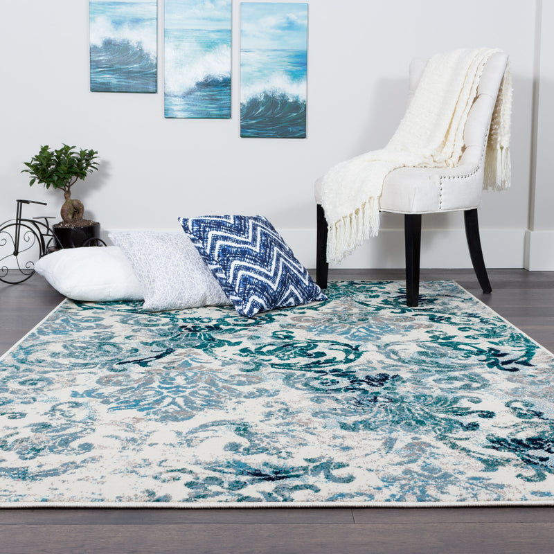 Sav Vin Flora 3x5 Area Rug - The Brick