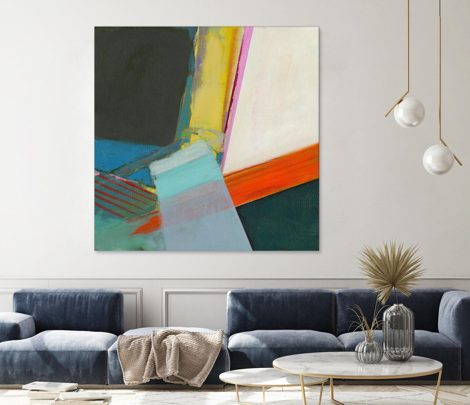 "Solidity Ii" Giant Art 72x72 Wall Art | The Brick