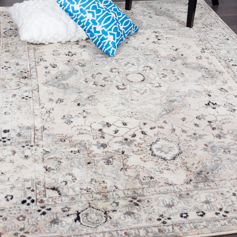 Far Grey 4x6 Area Rug - The Brick