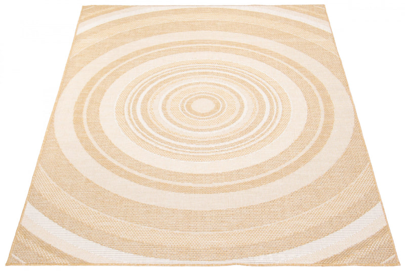 Neisha Modern Gold Rug 5'3" X 7'3" Area Rug - The Brick