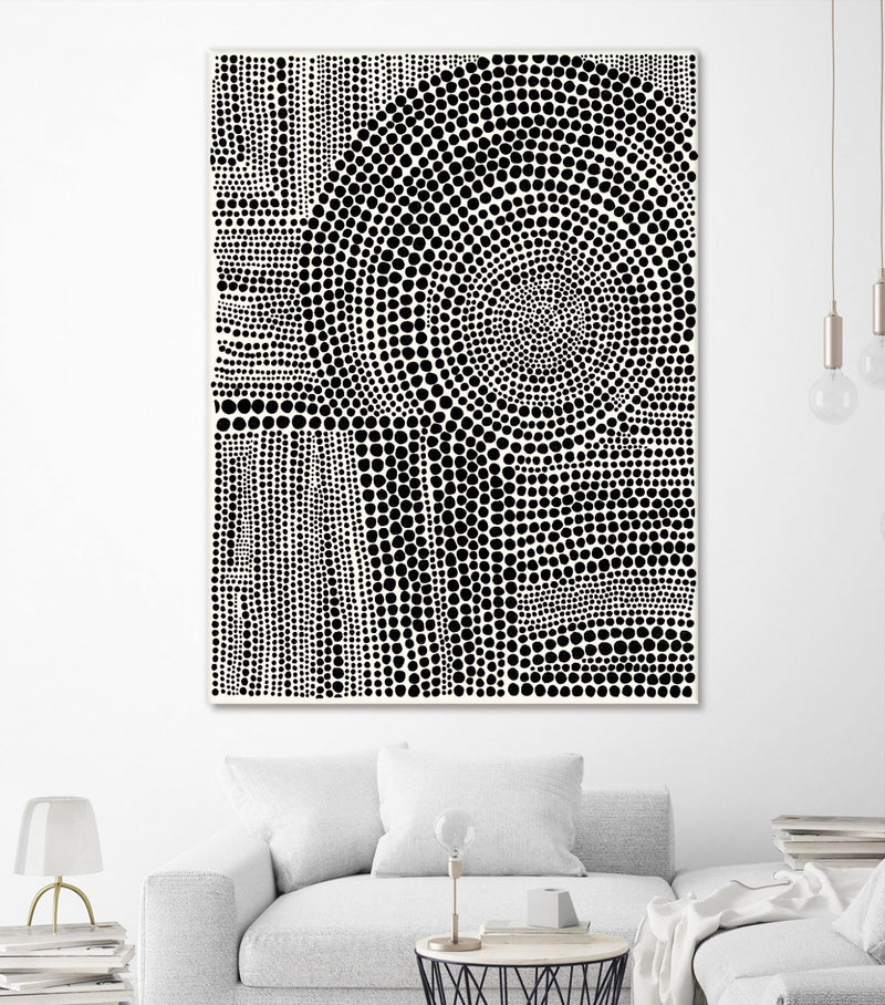 "Clustered Dots B" Giant Art 72x54 Wall Art | The Brick