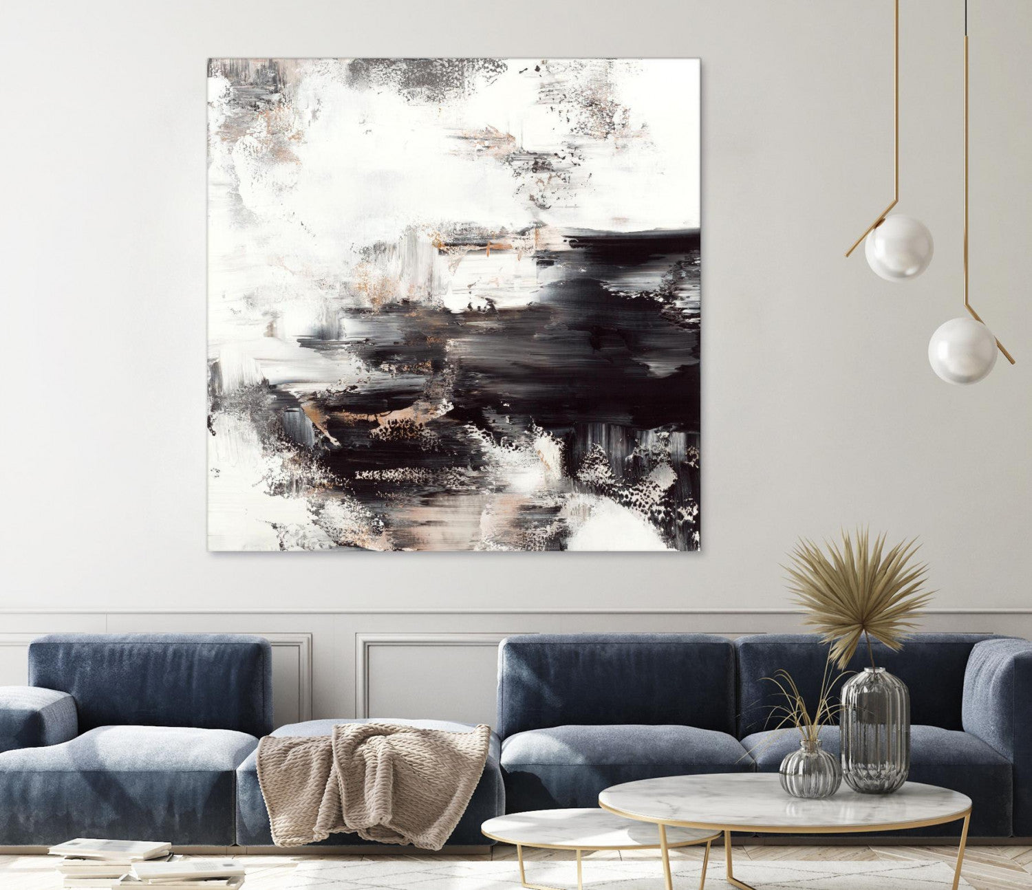 "Momentum Synergy" Giant Art 54x54 Wall Art | The Brick