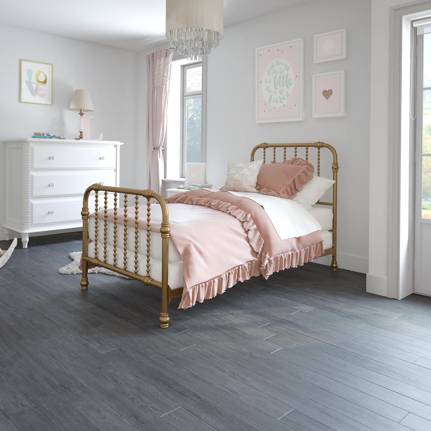 Little Seeds Monarch Hill Wren Twin Bed Gold The Brick