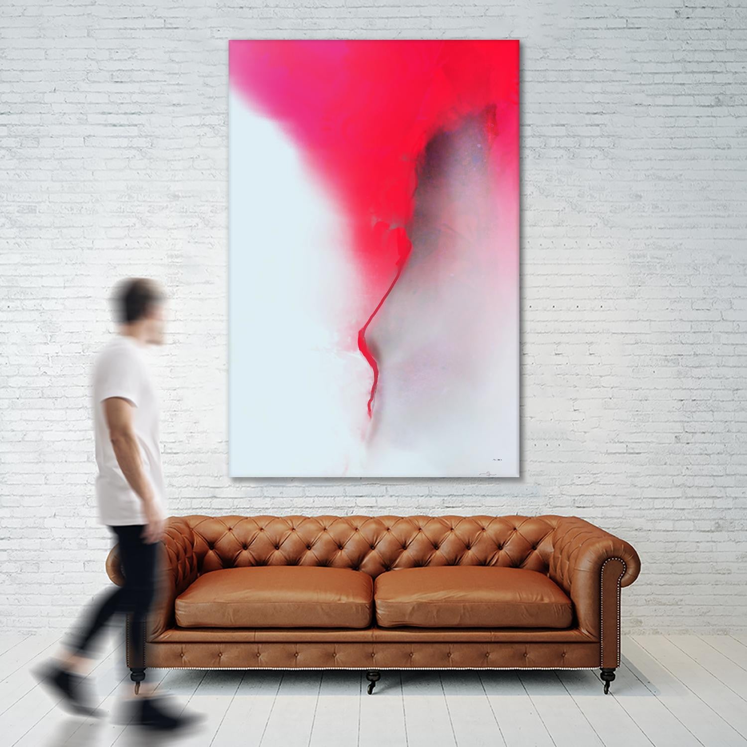 "Blue Ice" Giant Art 84x54 Wall Art | The Brick