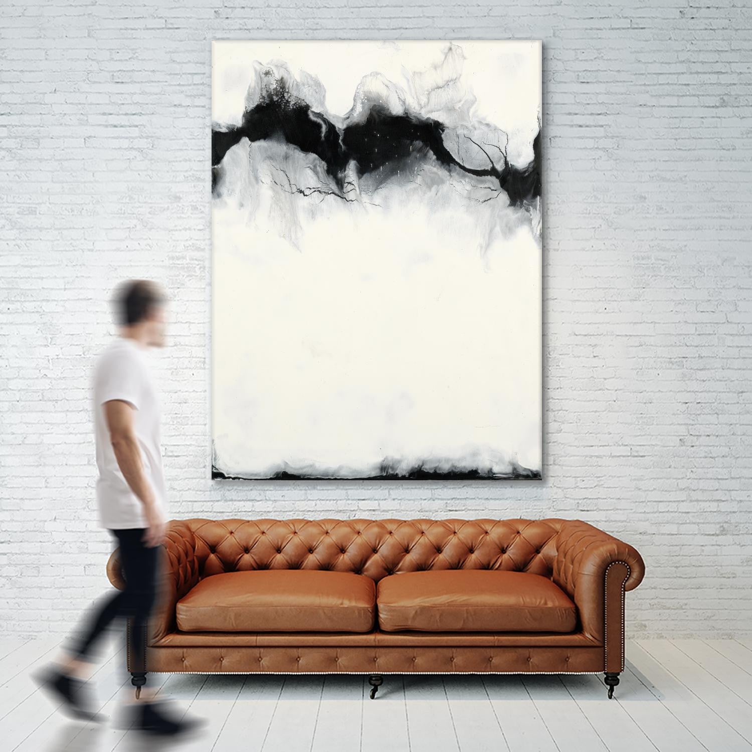 "Perspicacious" Giant Art 72x54 Wall Art - The Brick