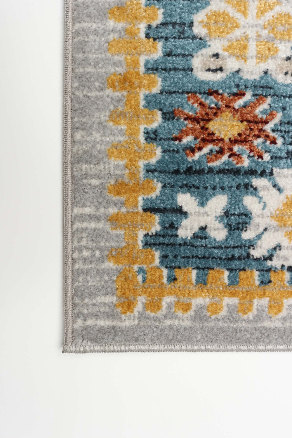 Gypsy Blue Machine Washable Area Rug - 2'6" x 8'0" - The Brick