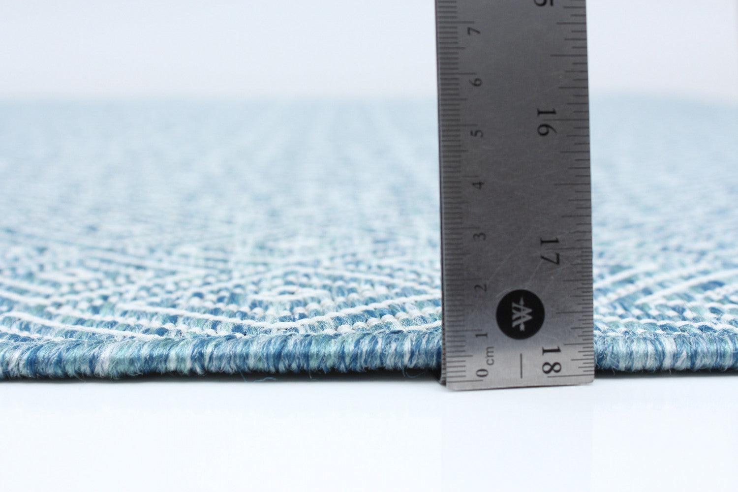 Neisha Diamond Blue Rug 6'7" X 9'6" Area Rug - The Brick