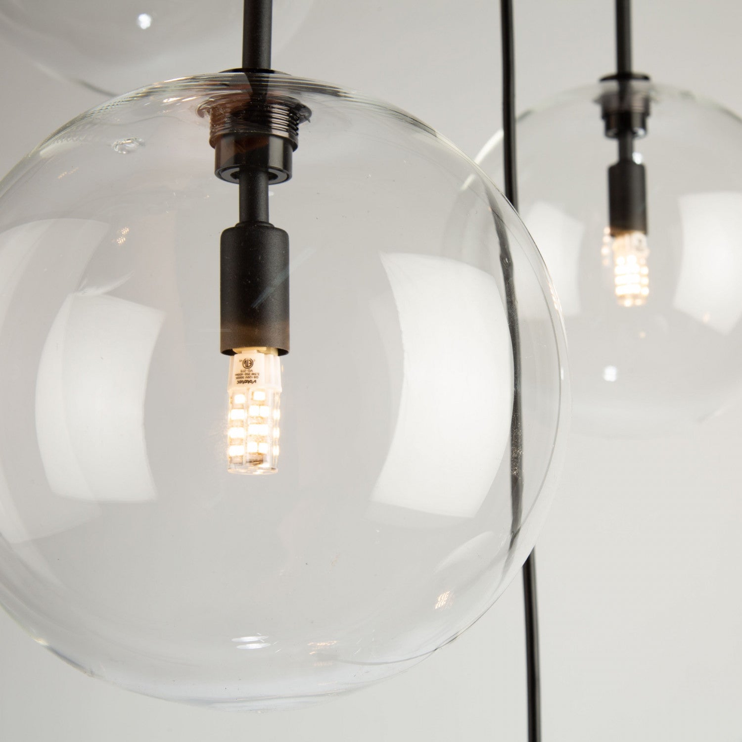 Pinpoint 5-Light Black Pendant - The Brick