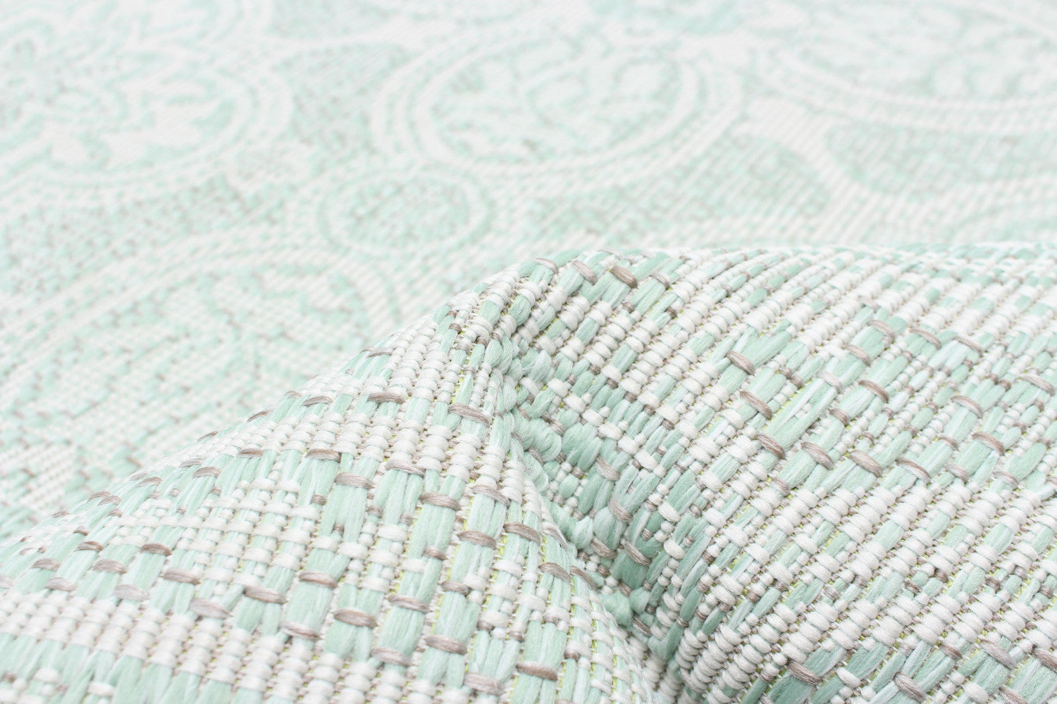 Neisha Traditional Mint Rug 6'7" X 9'6" Area Rug - The Brick