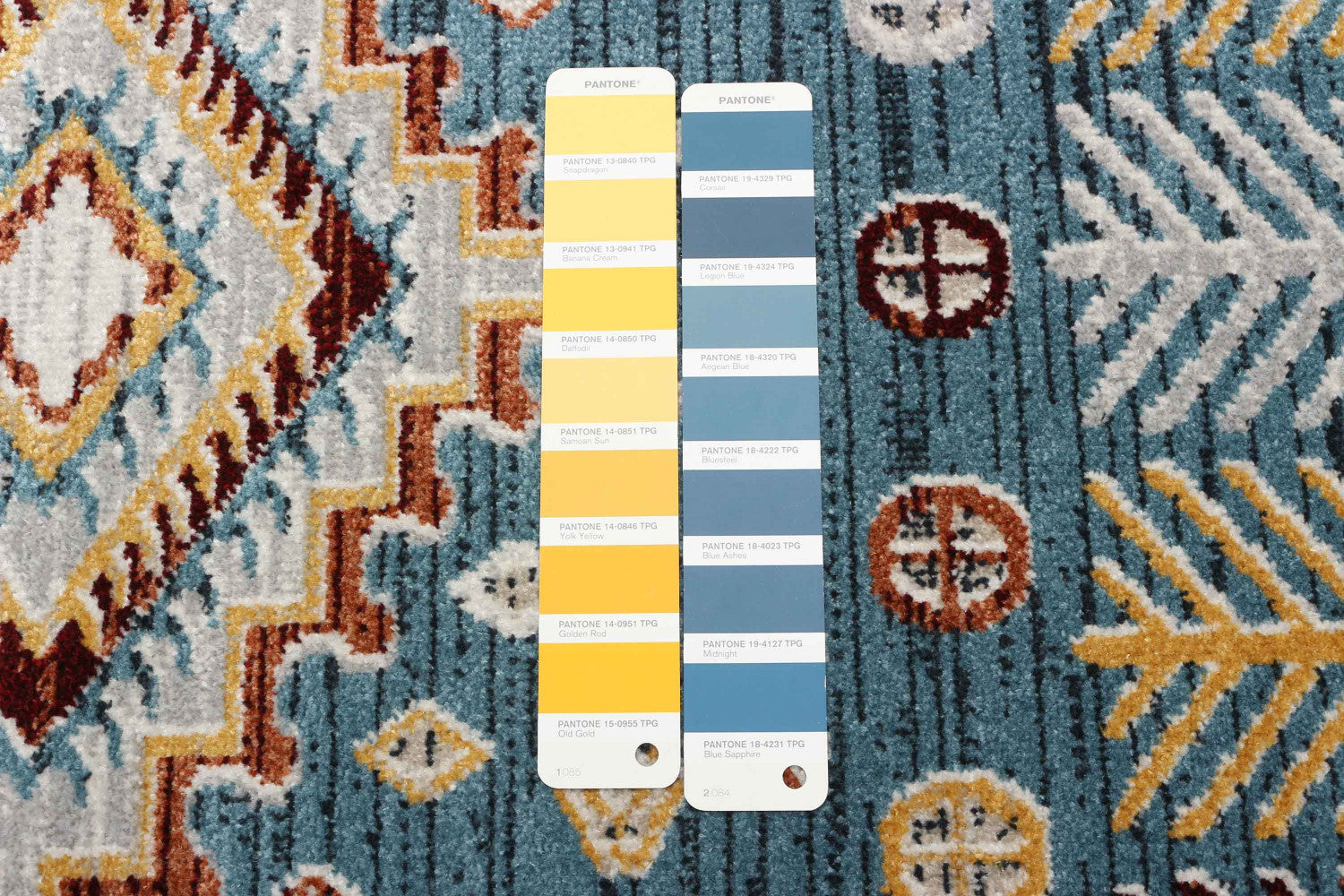 Gypsy Blue Machine Washable Area Rug - 2'6" x 8'0" - The Brick