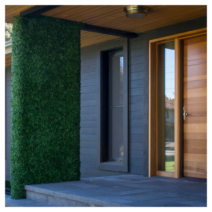 Artificial Boxwood 20"x 20" Foliage Panel 4 Pieces - The Brick