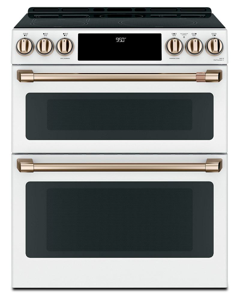Cafe 7 Cu. Ft. Smart Induction Range with True European Convection ...