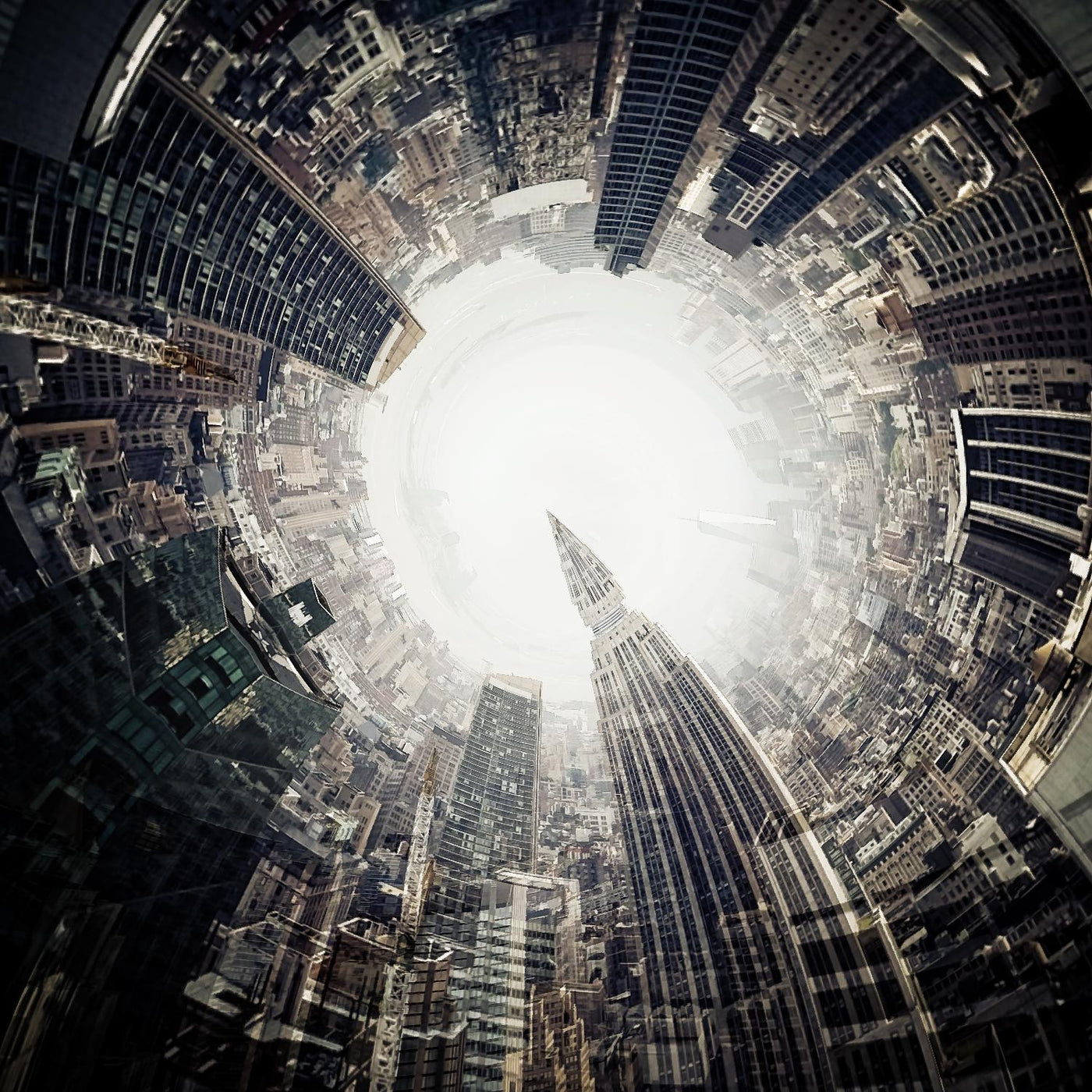 "City Center Ii" Giant Art 54x54 Wall Art | The Brick