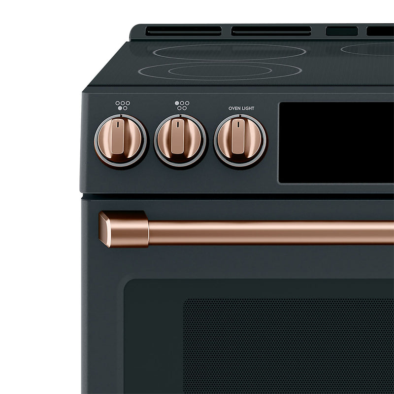 Café Electric Range Brushed Copper Knobs and Handles Set - CXFCEHKPMCU ...