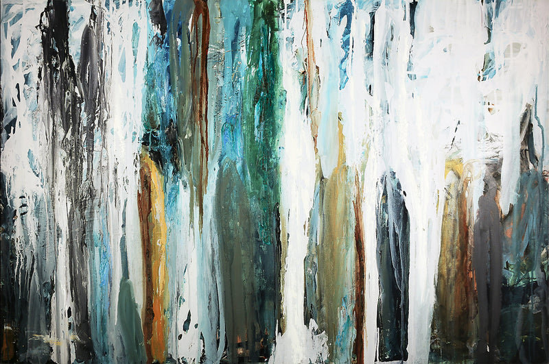 Colour Falls - 40" x 60" - The Brick