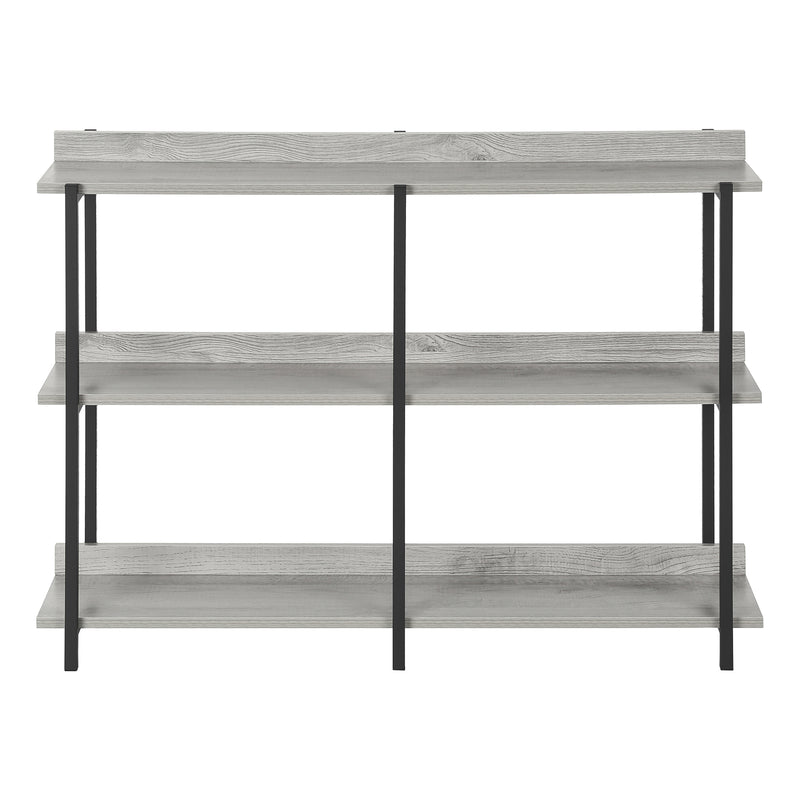 Grey and Black Console Table - The Brick