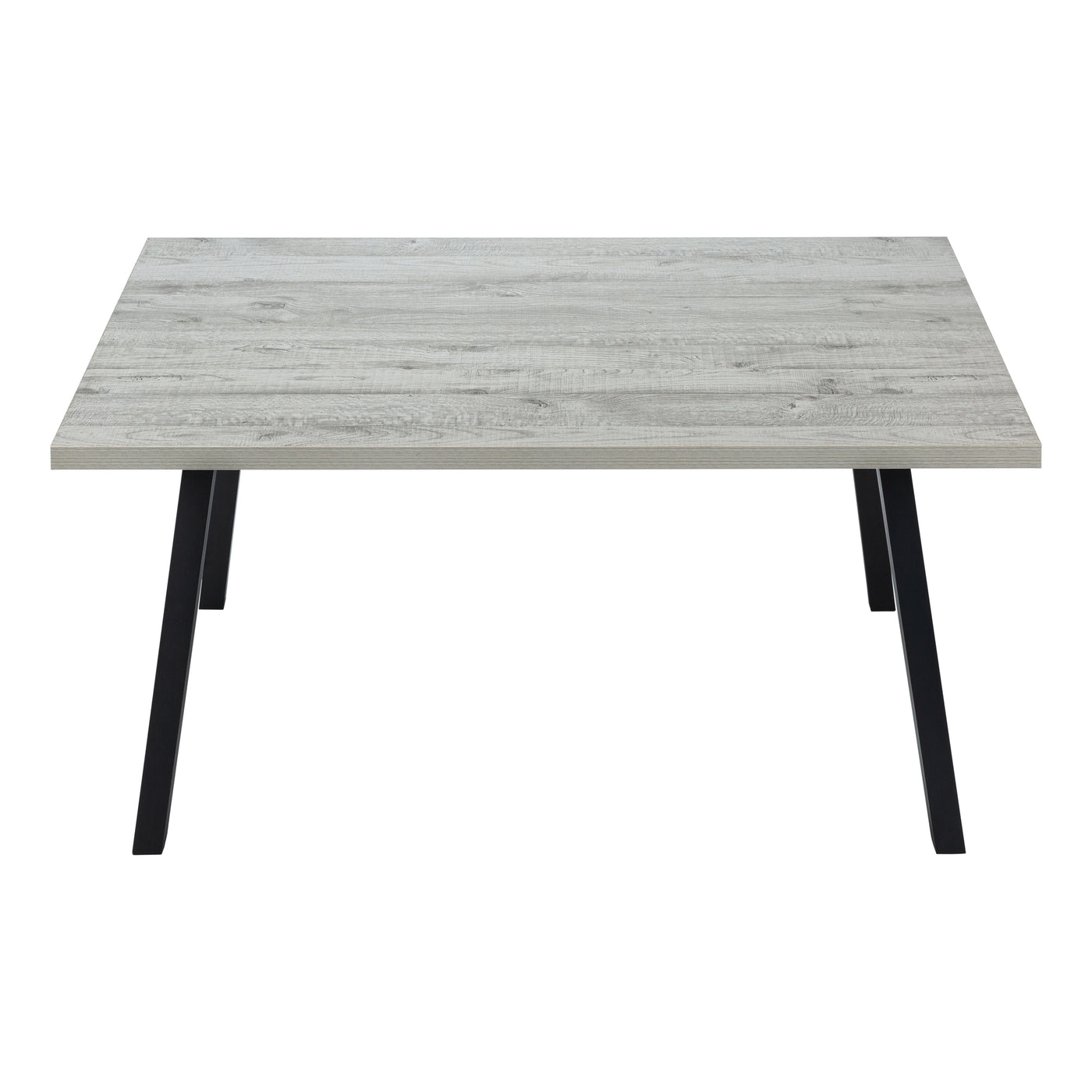 Grey Black Metal Dining Table | The Brick