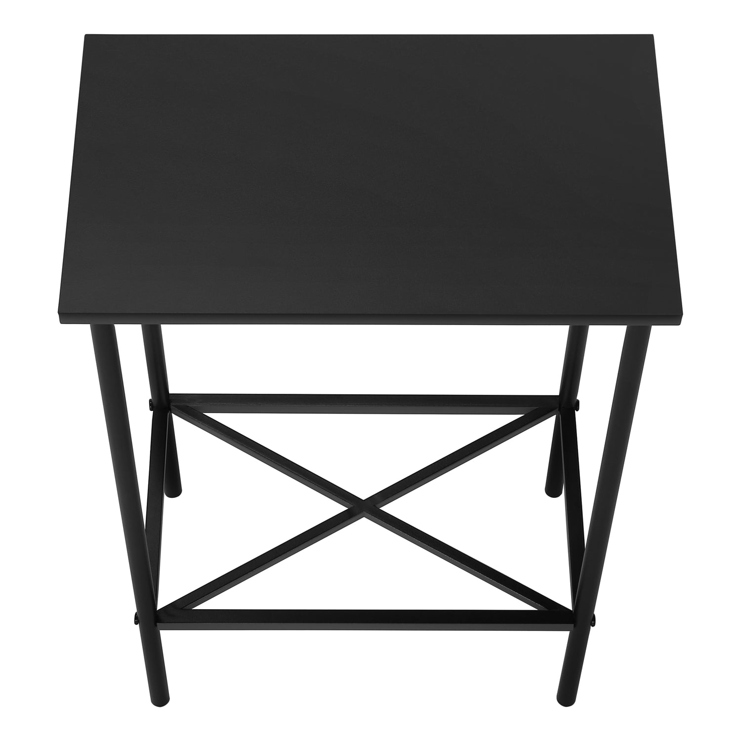 Black Narrow Metal Side Table The Brick