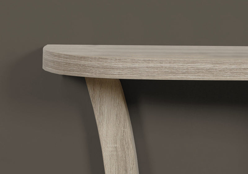 Dark Taupe Hall Console Accent Table - The Brick