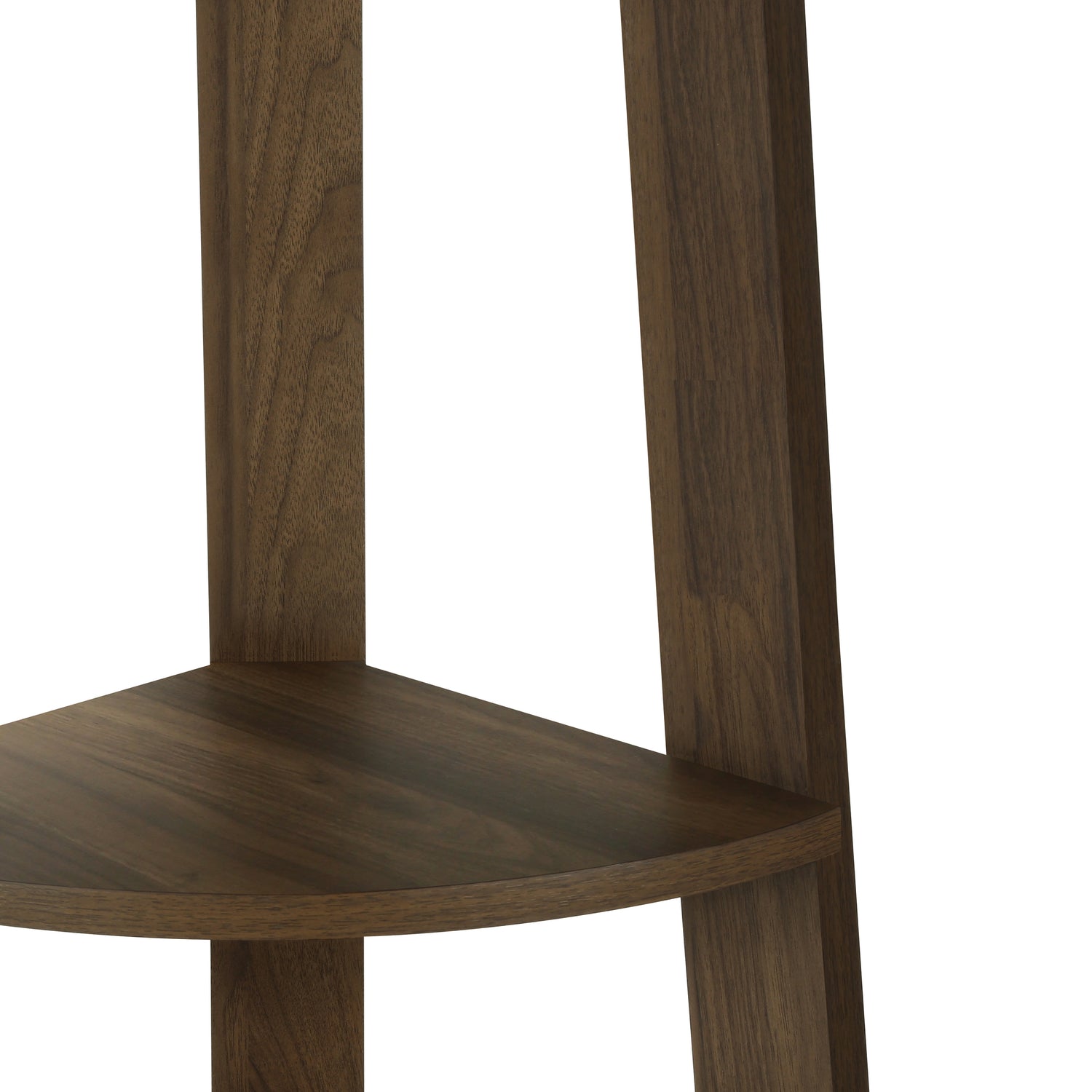 Dark Walnut Bookcase - The Brick