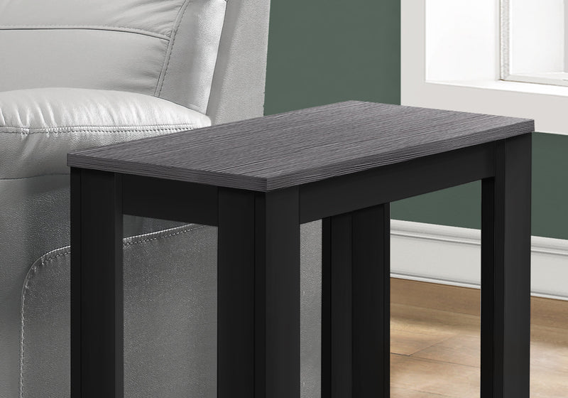 Black, Grey Top Accent Table - The Brick