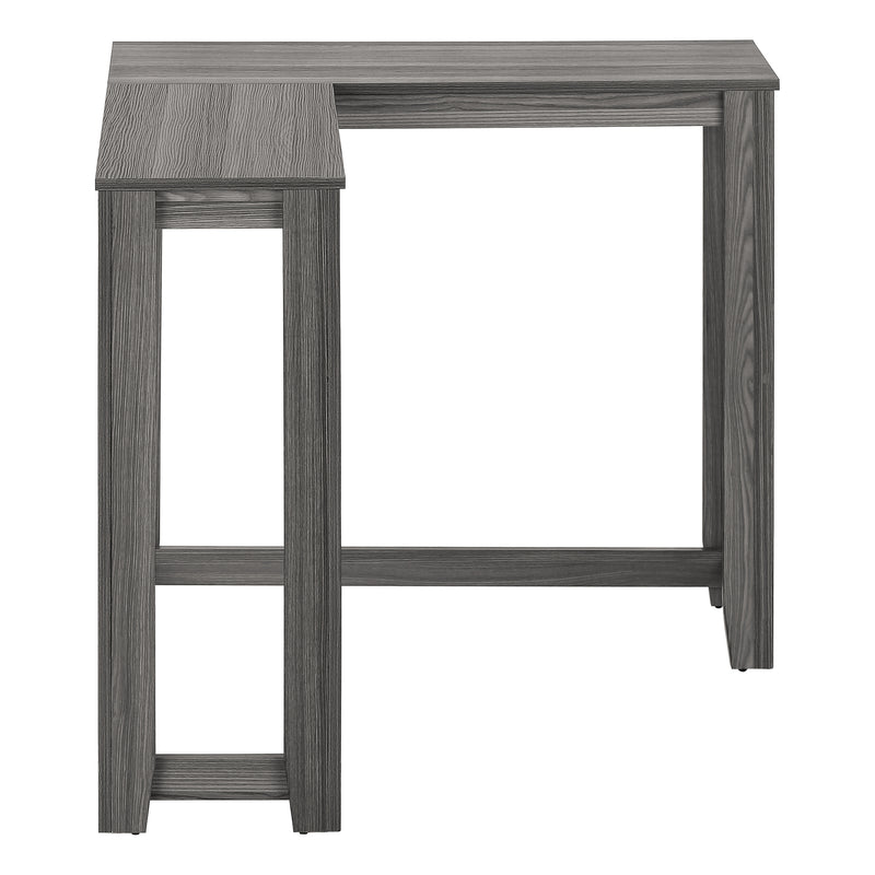 Grey Corner Console Accent Table - The Brick