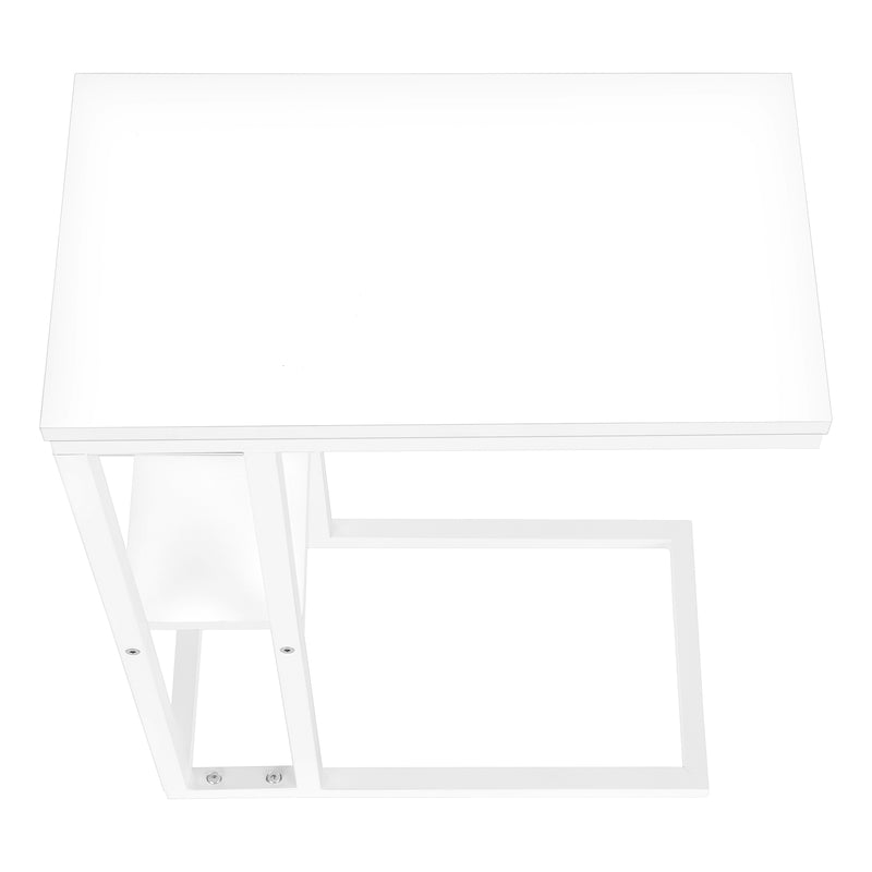 White white Metal Side Table | The Brick