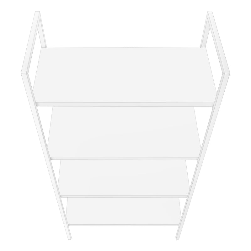 White White Metal Bookcase | The Brick