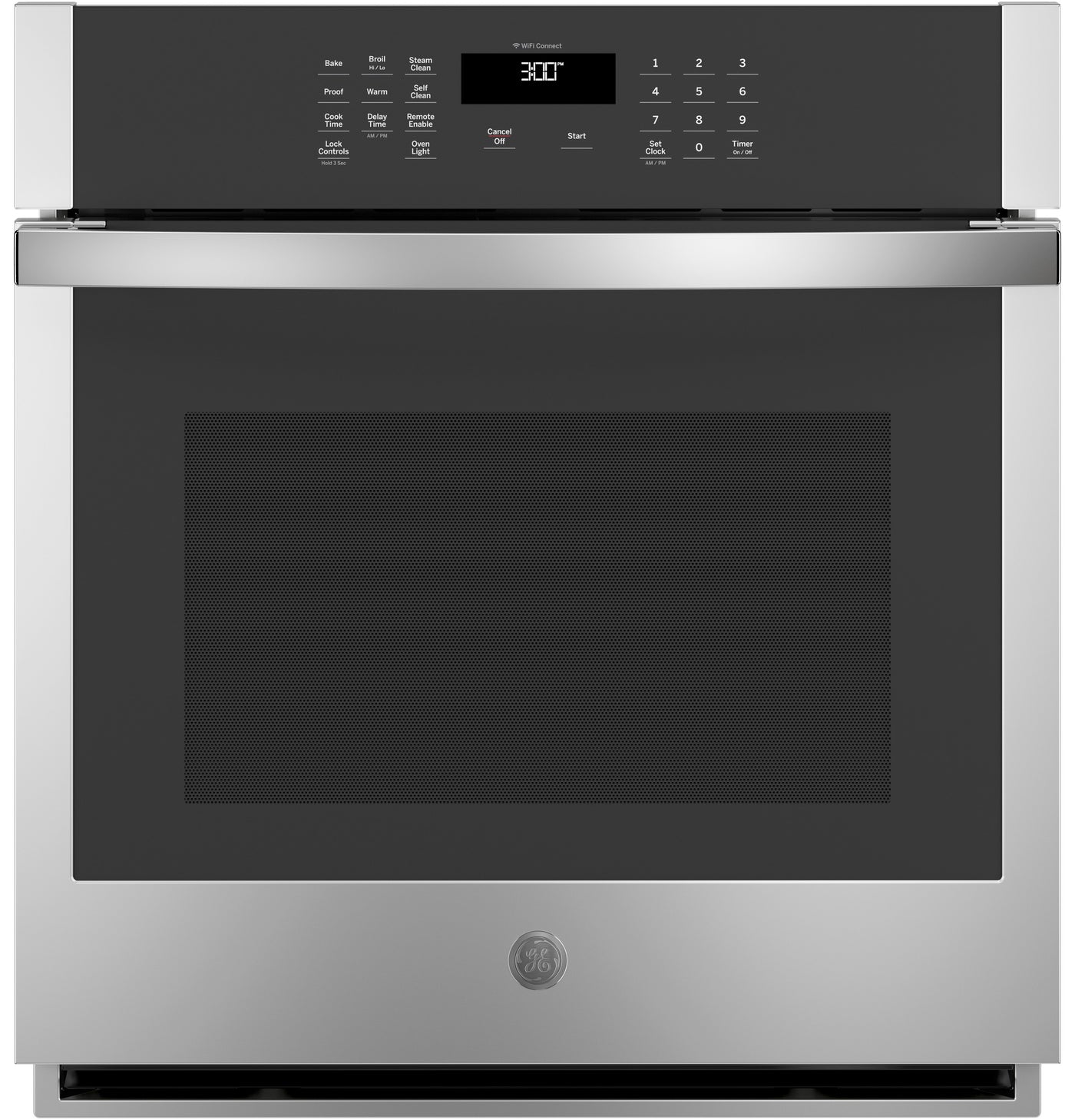 GE 27" 4.3 Cu. Ft. Smart Built-In Single Wall Oven - JKS3000SNSS | The ...