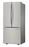 LG 21.8 Cu. Ft. 3-Door French Door Refrigerator - LRFNS2200S | The Brick