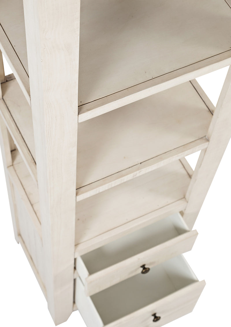 Madison Bookcase Pier – White - The Brick