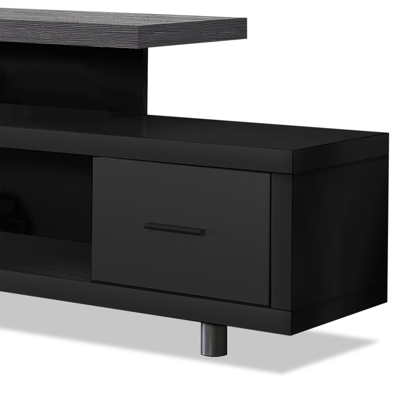 Rene 60" Modern TV Stand with Storage and Cable Management for TVs ...