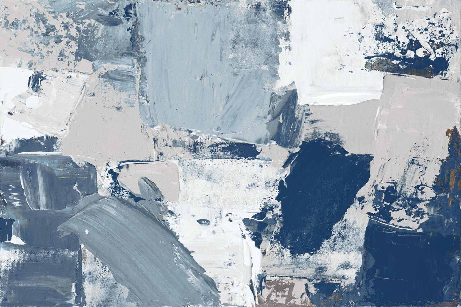 "Blue Combo" Giant Art 72x48 Wall Art - The Brick