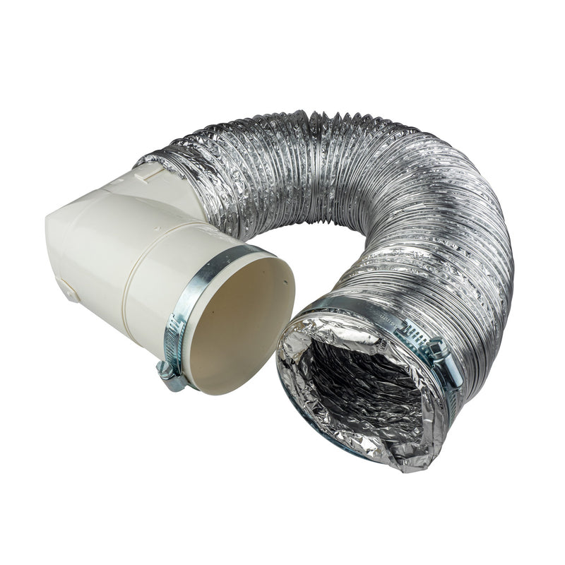 Dundas Jafine ProFlex™ Dryer-to-Duct Connector Kit and 4" Metal Wor ...