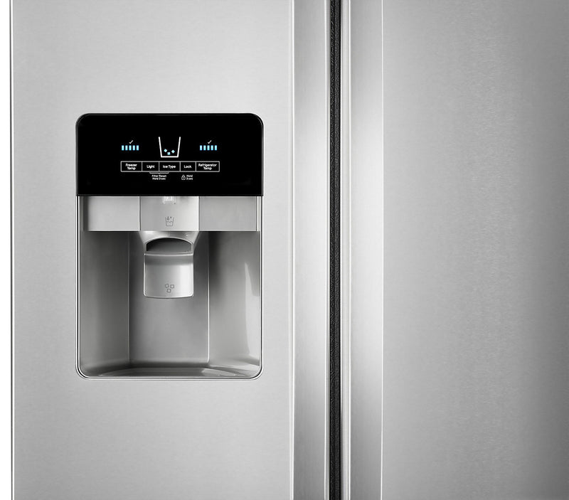 Whirlpool 21 Cu. Ft. Side-by-Side Refrigerator - WRS321SDHZ | The Brick