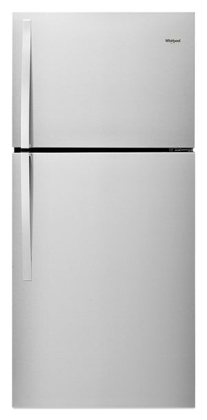 Whirlpool 18 Cu. Ft. Top-Freezer Refrigerator – WRT148FZDM | The Brick