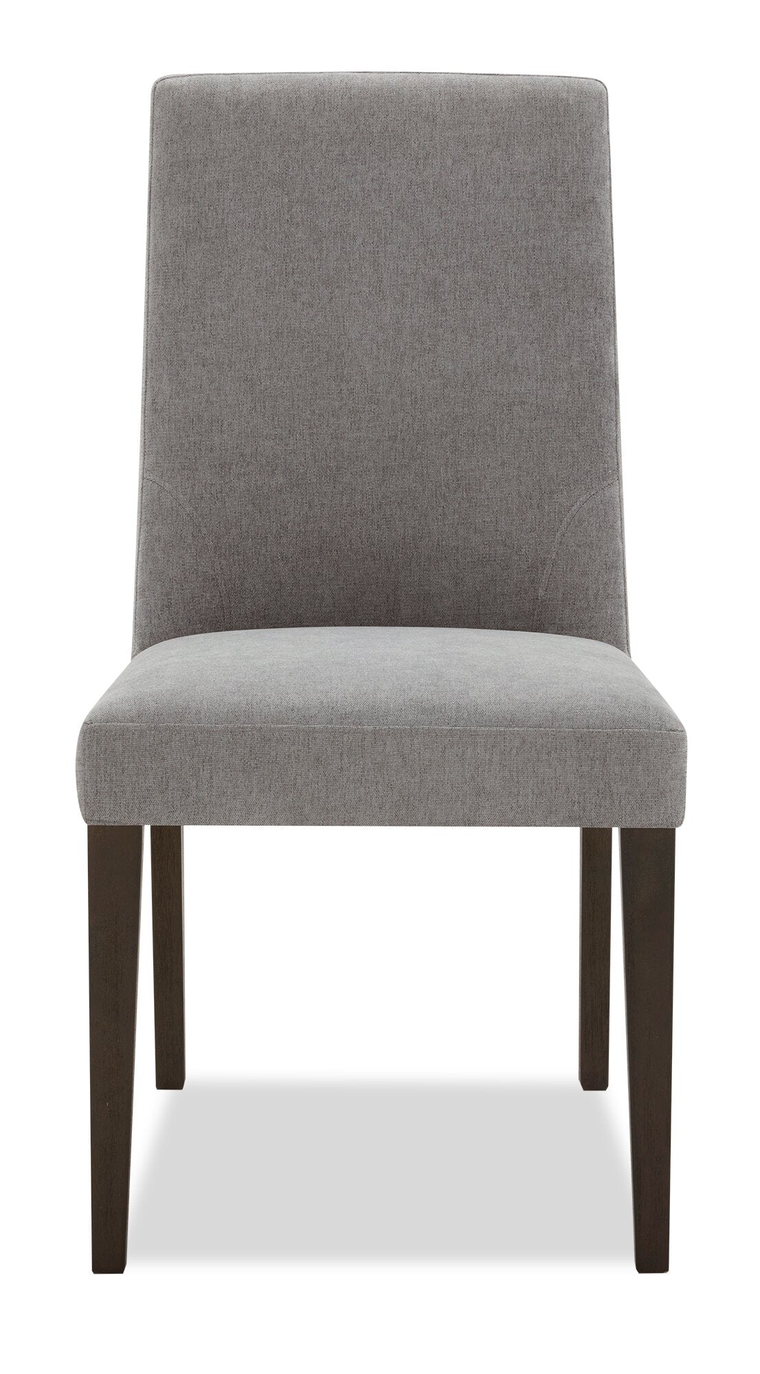 Cora Dining Chair with Polyester Fabric - Grey - The Brick