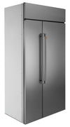Café 42" Built-In 25 Cu. Ft. Smart Side-by-Side Refrigerator - CSB4 ...