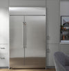 Café 42" Built-In 25 Cu. Ft. Smart Side-by-Side Refrigerator - CSB4 ...