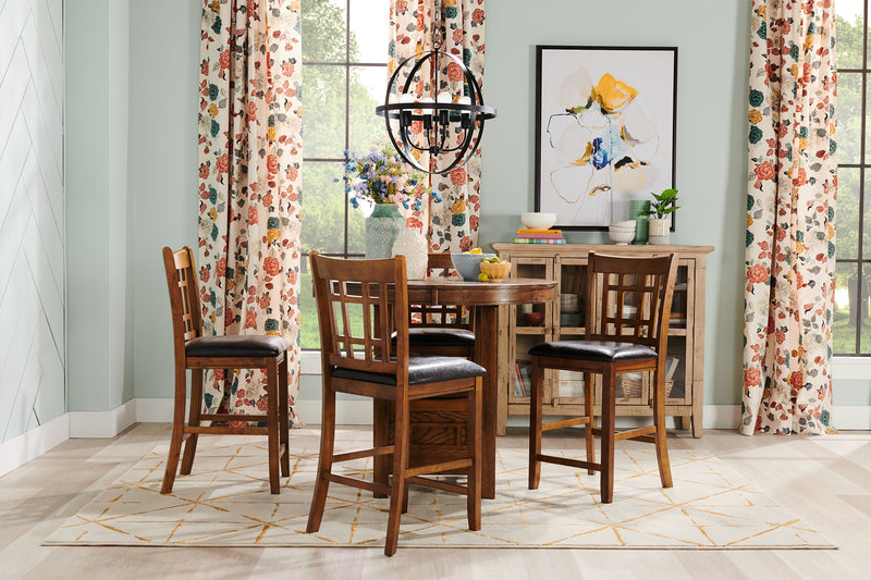 Dena Counter-Height Dining Chair - Oak | The Brick