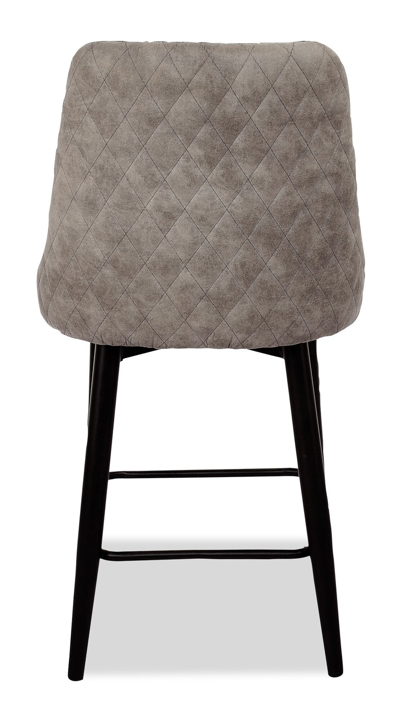 Eden Counter-Height Stool - Grey | The Brick