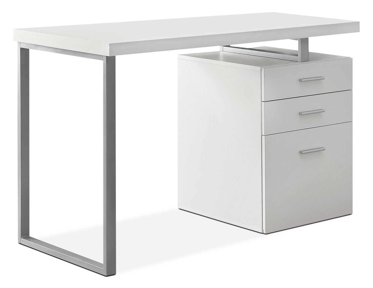 White Computer Desk