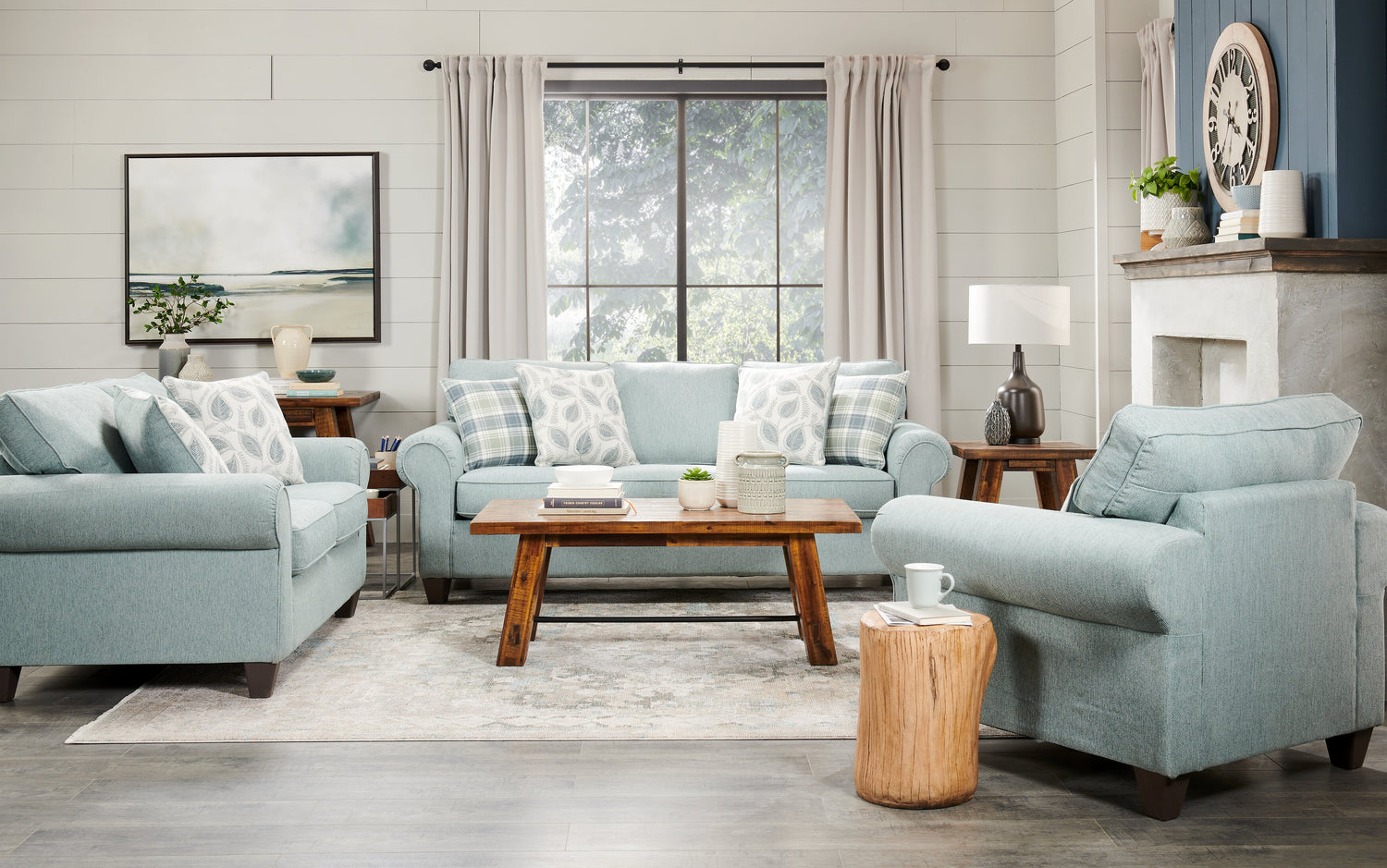 Jordy end table with storage store